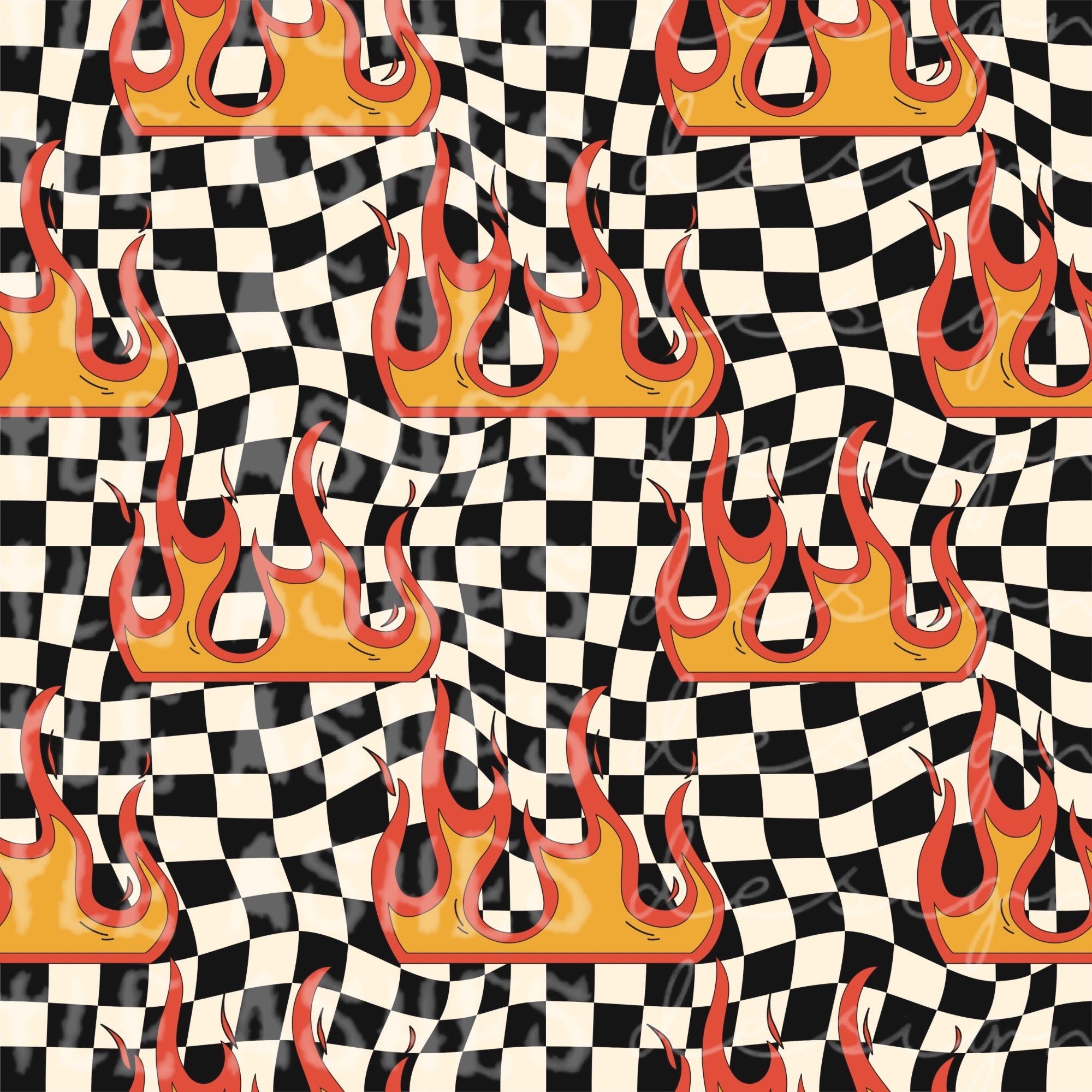 Flame checks – Little Ashes Designs