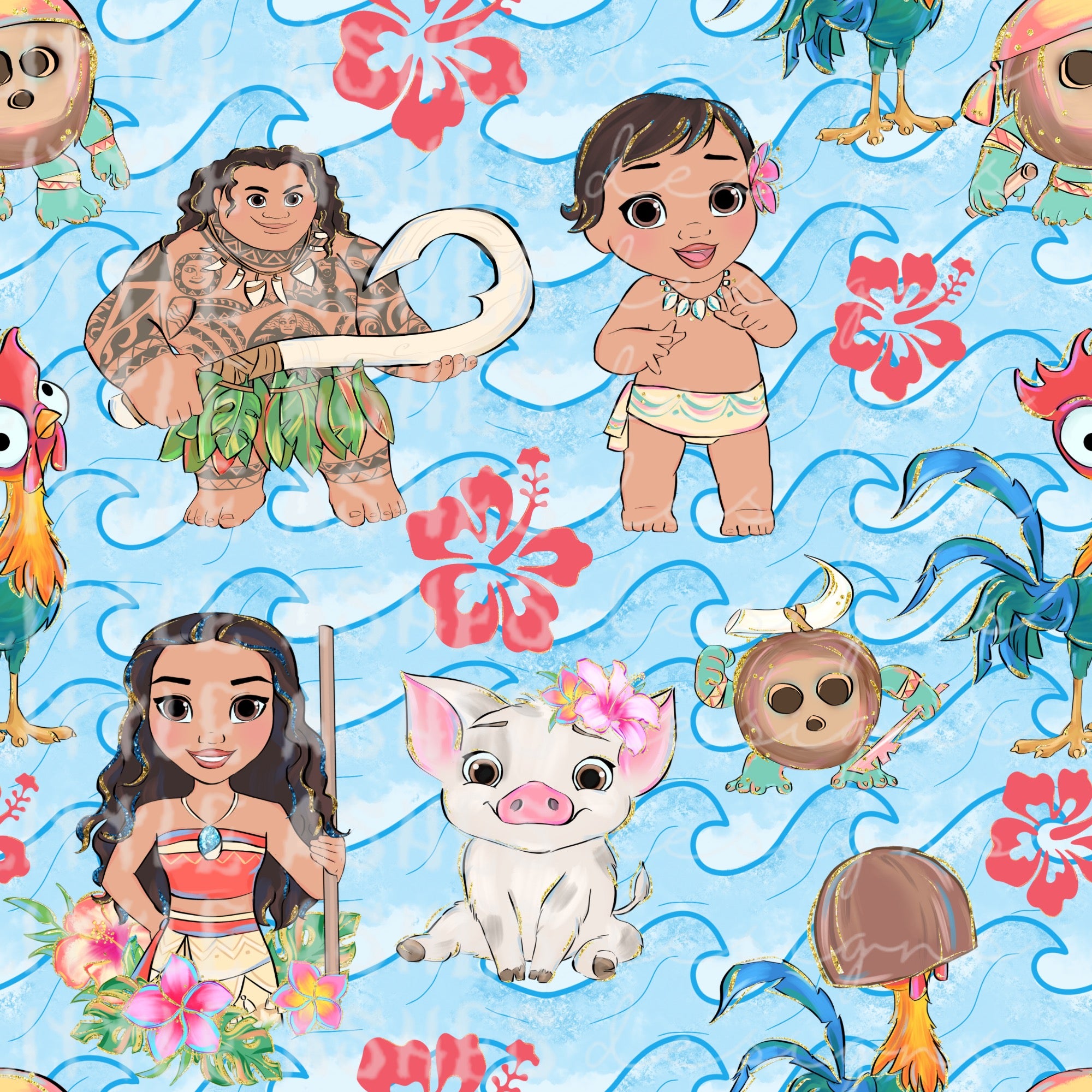 Girly ocean princess – Little Ashes Designs
