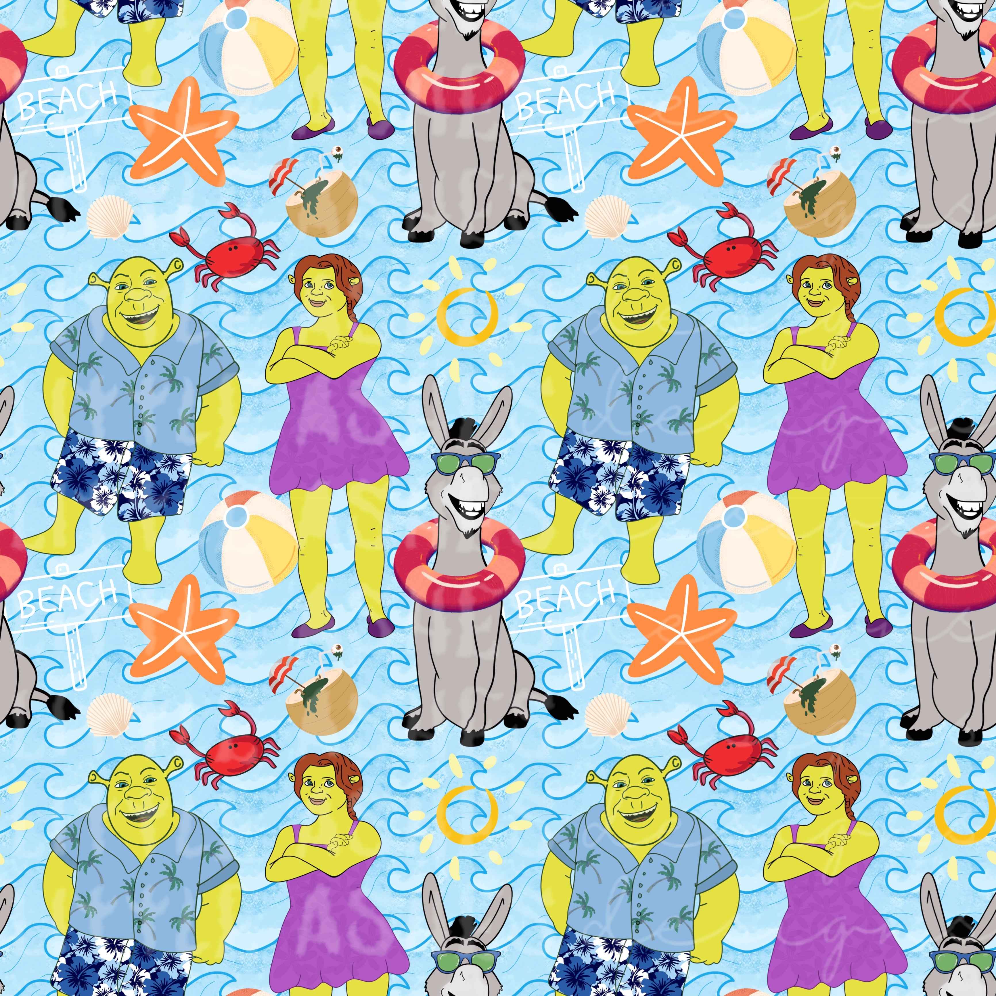 Ogre beach day – Little Ashes Designs