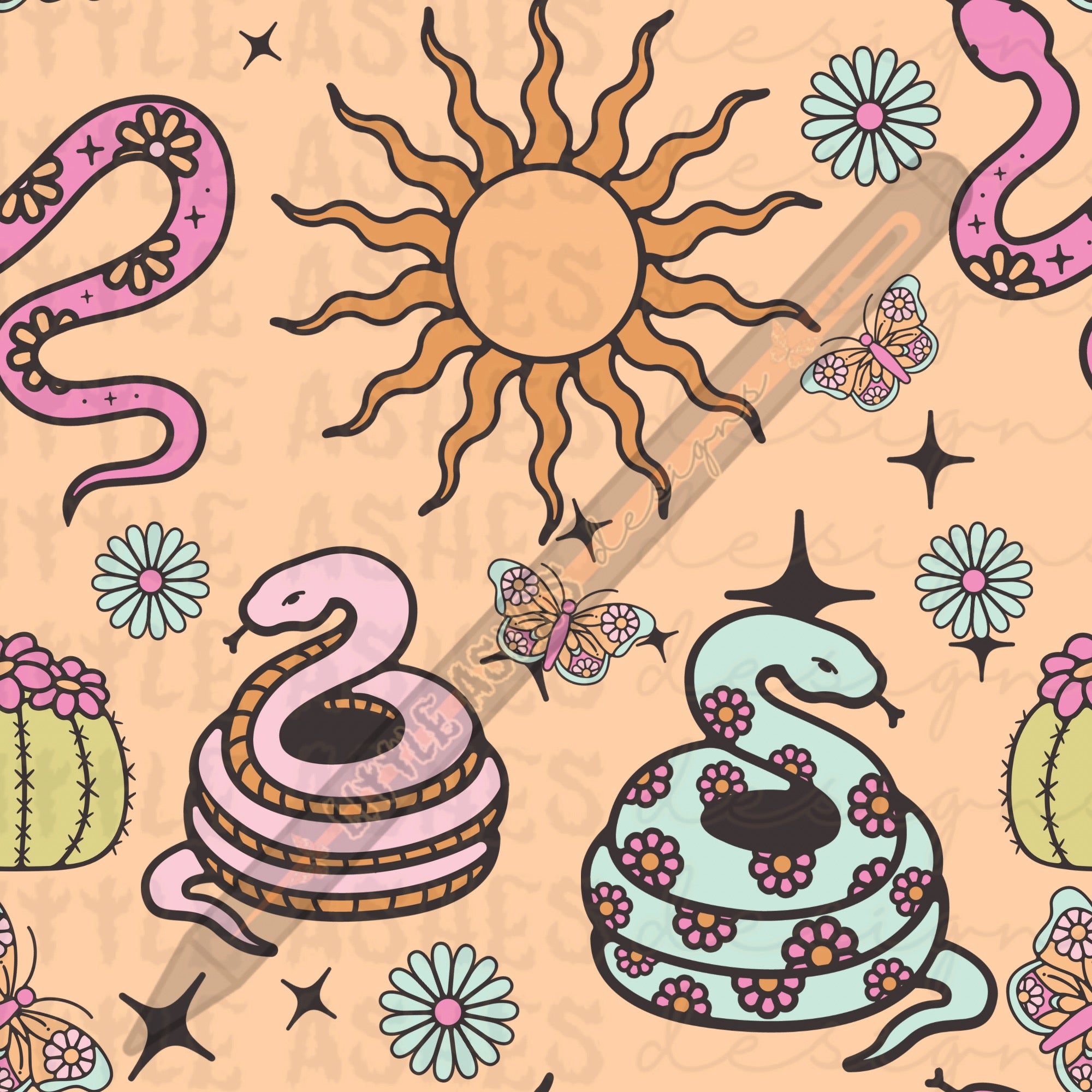Boho snake – Little Ashes Designs
