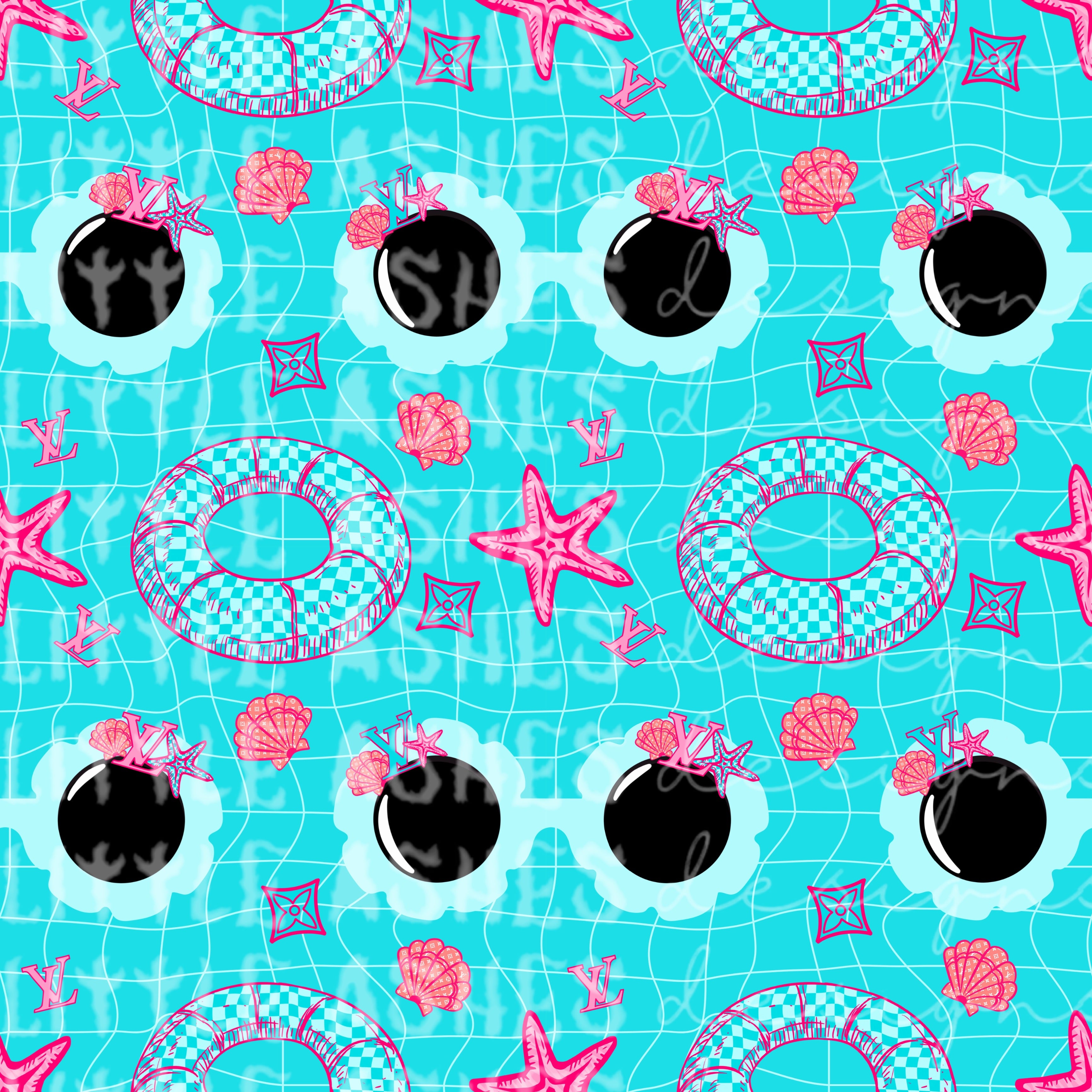 Blue floaties – Little Ashes Designs