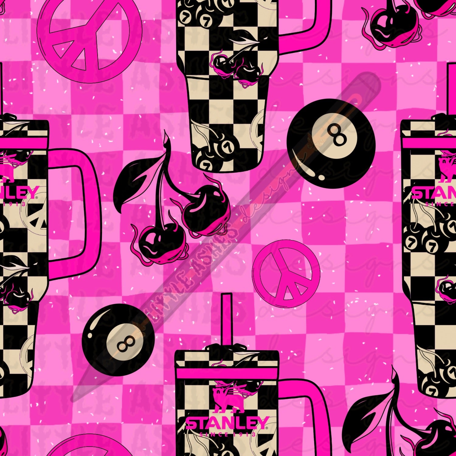 Pink color way boujee – Little Ashes Designs