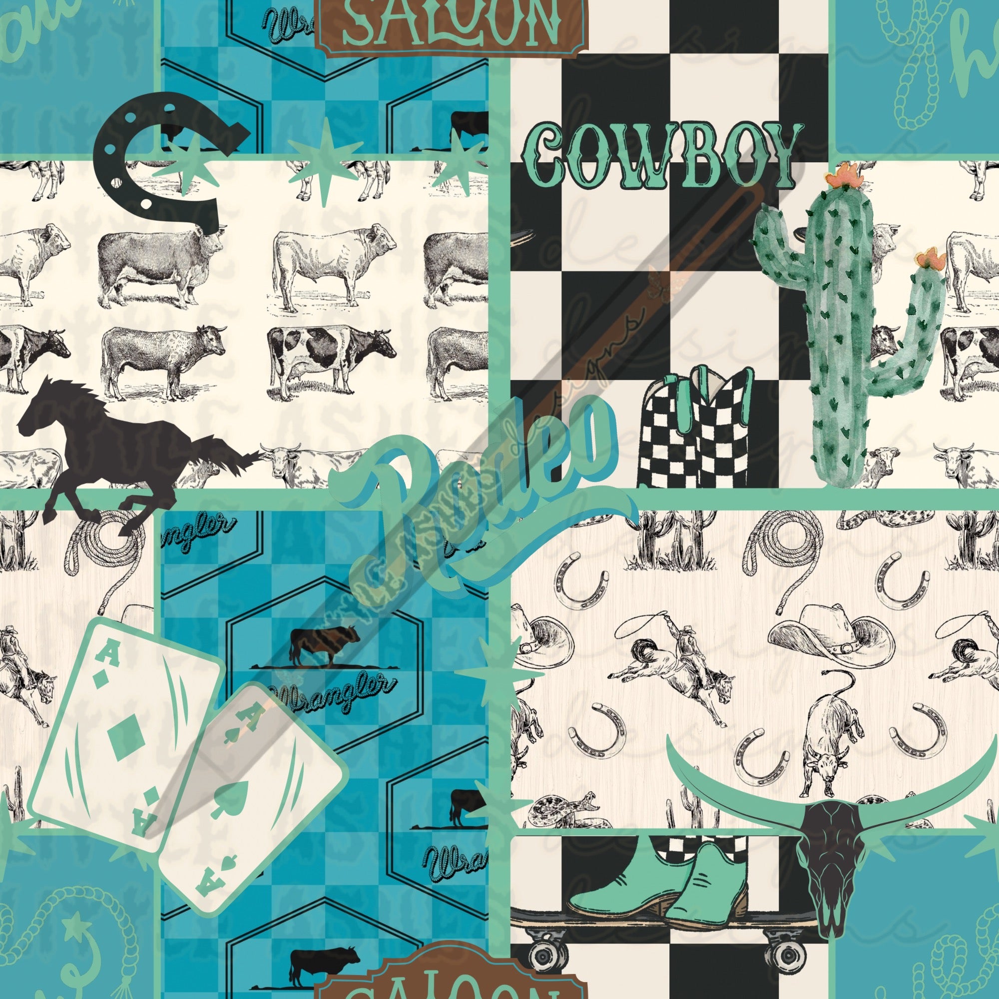 Rodeo patchwork – Little Ashes Designs