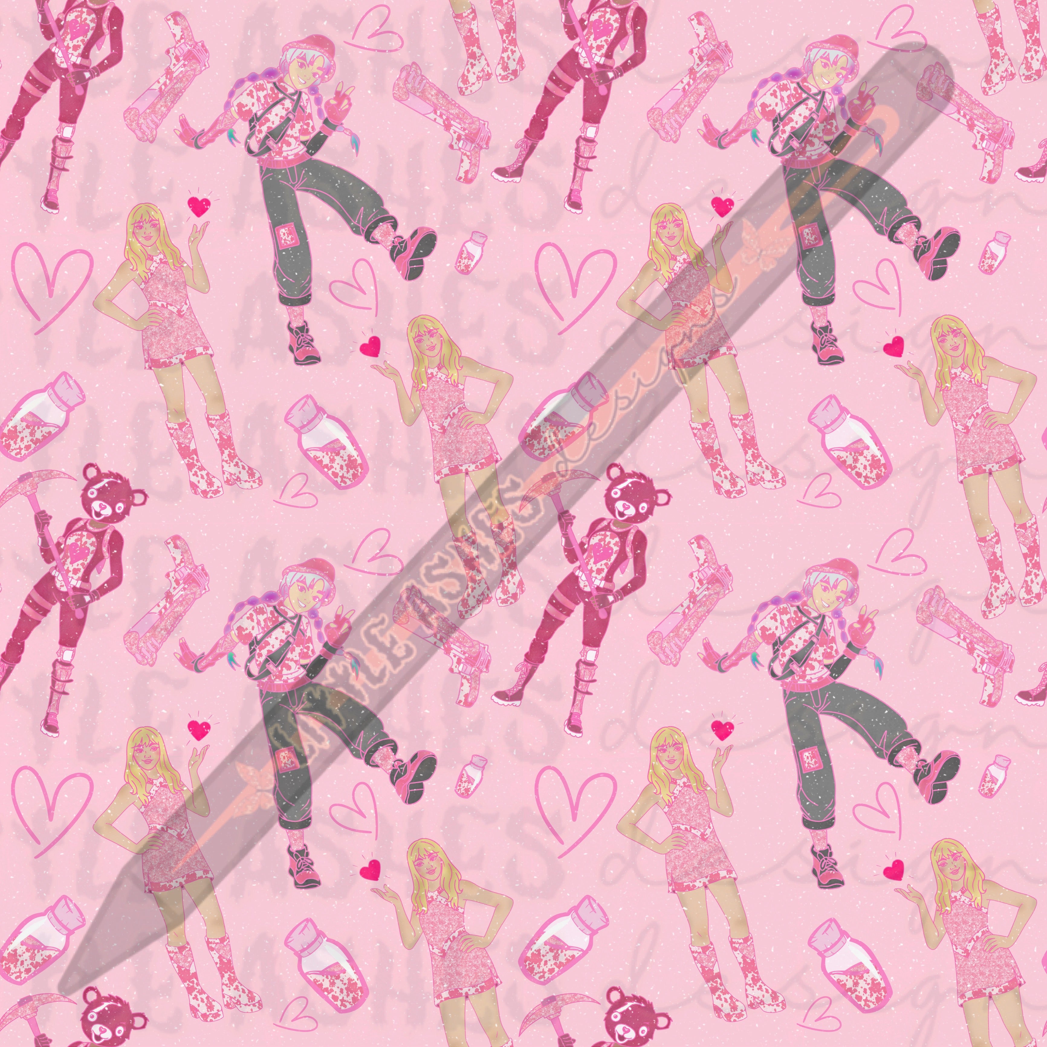 Girly pop gamer era – Little Ashes Designs