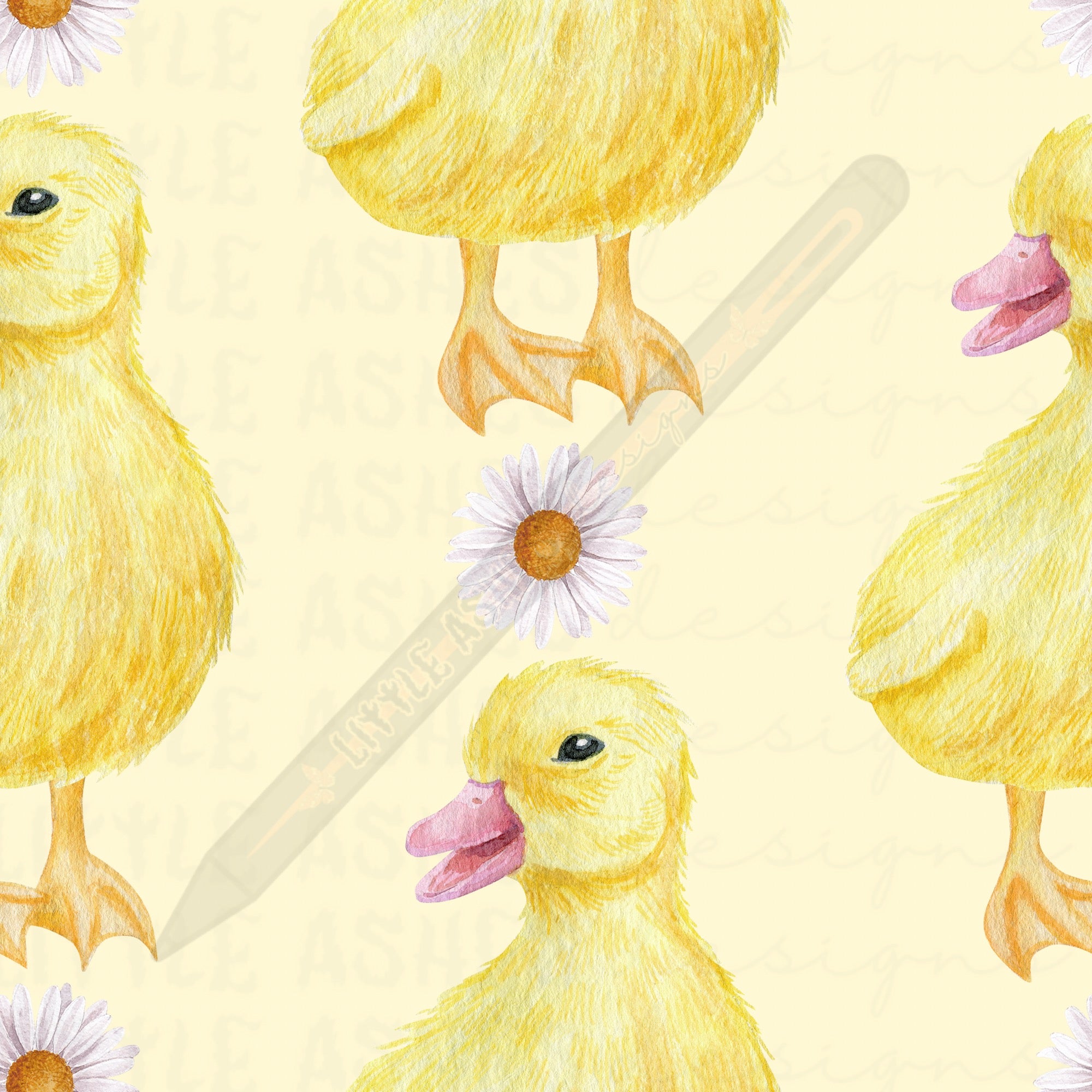 Spring duck – Little Ashes Designs